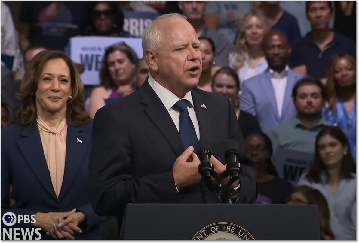 민주당 부통령 후보 월즈의 일곱 가지 연설 전략: 역대 최고(🐐) 인정! - 슬로우뉴스.